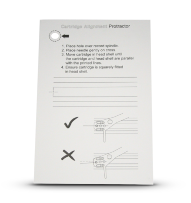 Rega Cartridge Alignment Protractor | eBay