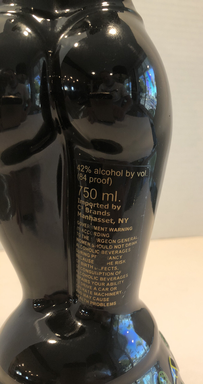 Ceramarte Batuque Porcelain Cachaca Rum Bottle Figural Brazil 2003 1st ...