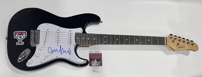 MIKE MCCREADY SIGNED BLACK ELECTRIC GUITAR PEARL JAM AUTOGRAPHED JSA ...