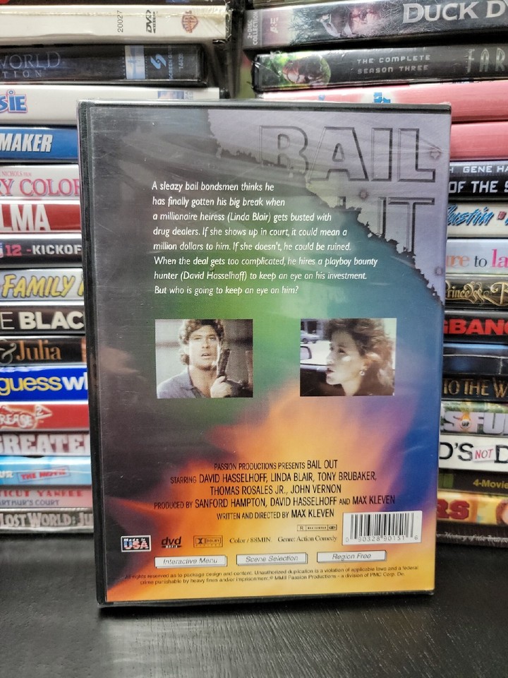 Bail Out (DVD, 1999) Linda Blair, David Hasselhoff. Brand New Sealed | eBay
