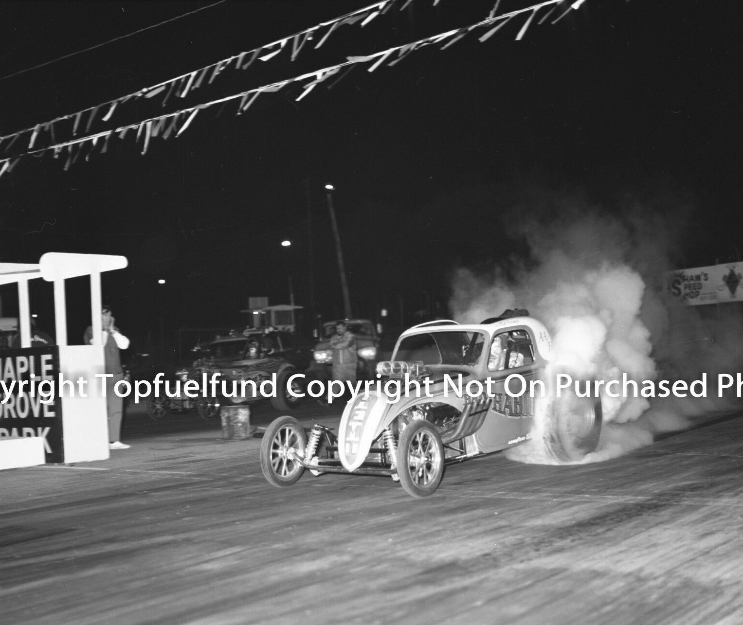 Bob Parmer and the Charlie Hill Fiat Hemi Bad Habit Fuel Altered NHRA ...