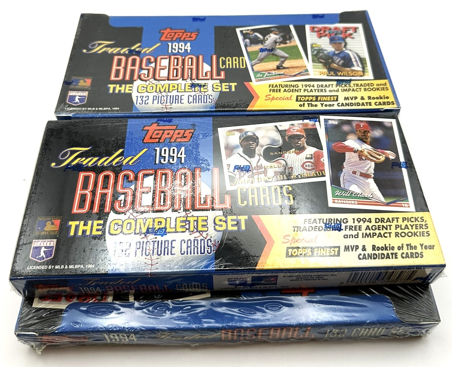 Lot of (4) 1994 Topps Traded Baseball Complete Set - Factory Sealed | eBay