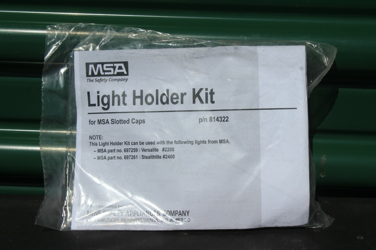 MSA Light Holder Kit 814322 New | eBay