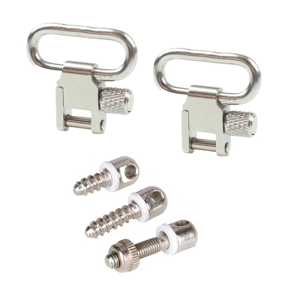 1/1.25 inch Silver Color QD Quick Detachable Mount Stud Screws Sling ...