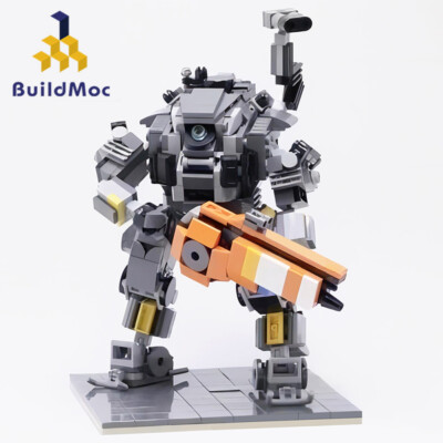 Ion-level Titan Humanoid Robot Model Building Blocks Set Mech MOC ...