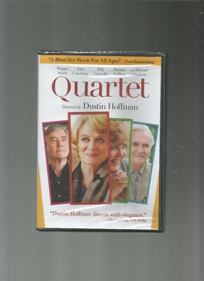 Quartet, Maggie Smith, Tom Courtenay, Billy Connolly [NEW], DVD 13132603551| eBay