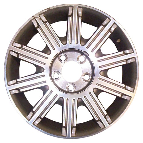 Used Machined and Painted Silver Aluminum Wheel 17 x 7 6W1Z1007A ...