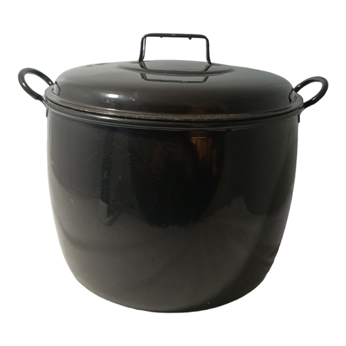 Judge Brand collectable enamel 24-pint cooking pot, handles and lid | eBay