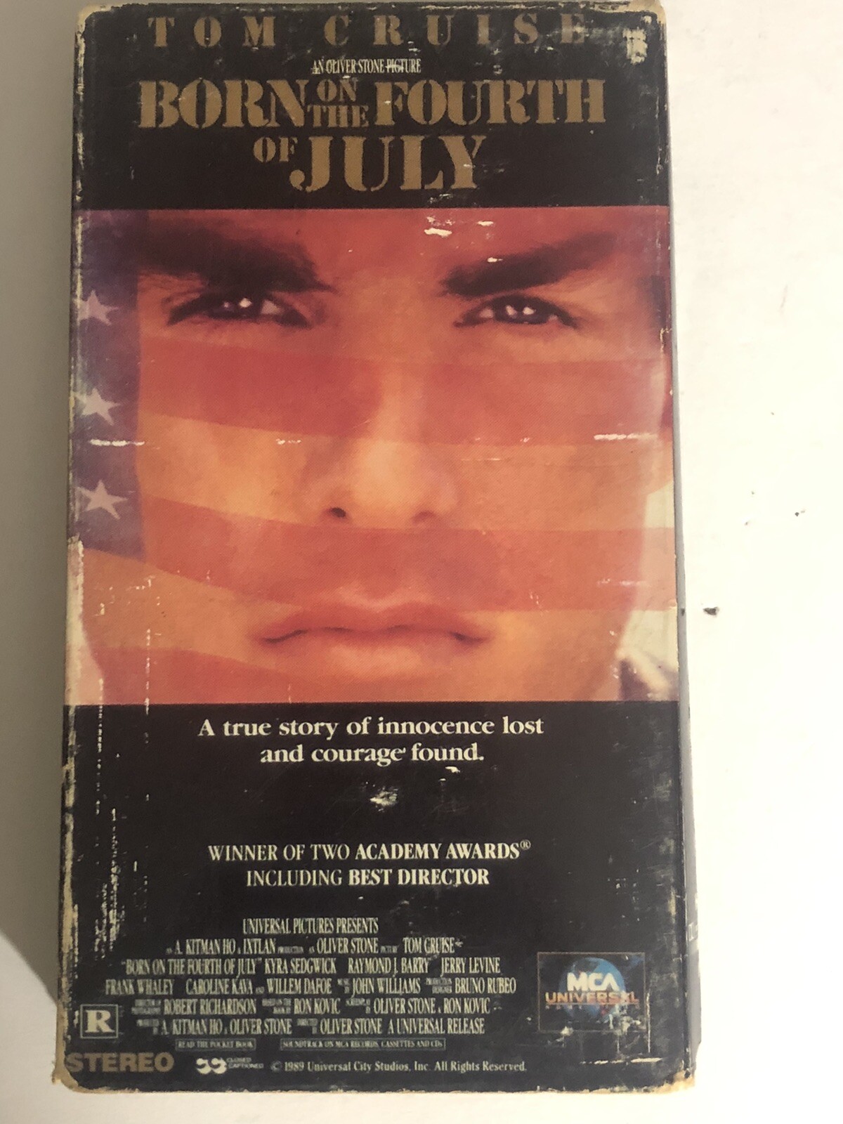Born On The 4th Of July Vhs Tape Tom Cruise S1A | eBay