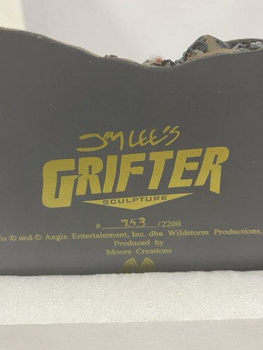 Jim Lee's Grifter WildCATs Sculpture Statue by Clayburn Moore Limited ...