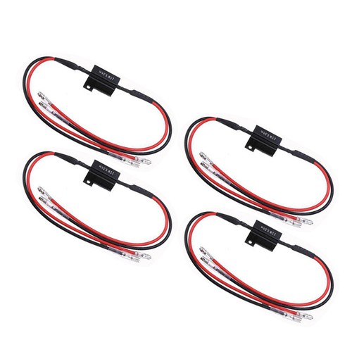 4pcs LED Decoder Turn Signal Blinker Load Resistors 25W 8Ohm Resistance ...