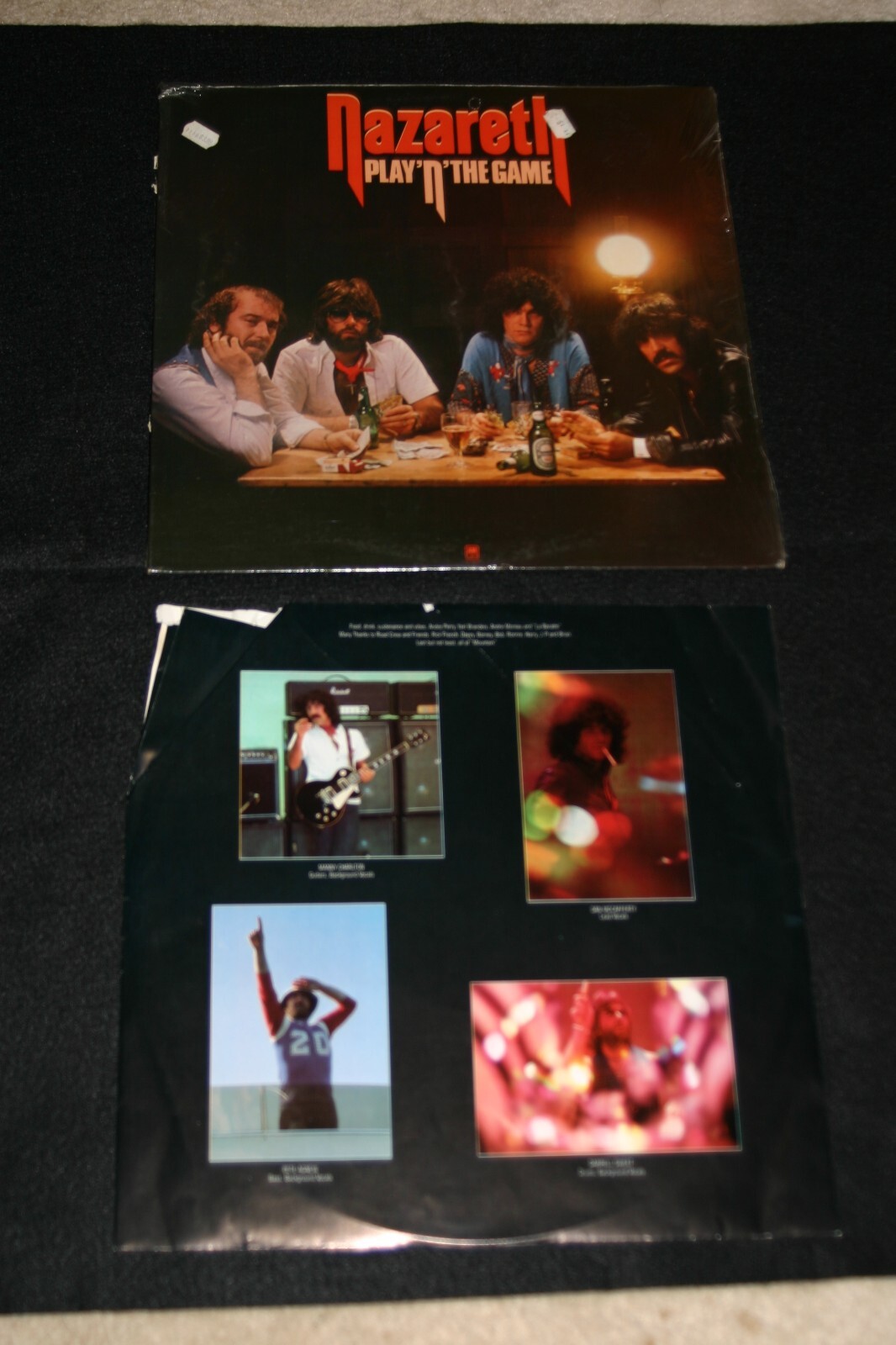 NAZARETH LP PLAY N THE GAME N/M 1976 OPENED S/W | eBay