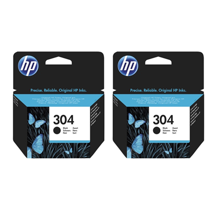 Original HP 304 & 304XL Black / Colour Ink Cartridges for Deskjet 2630 ...