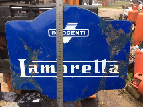 Lambretta Original Dealership Sign | eBay