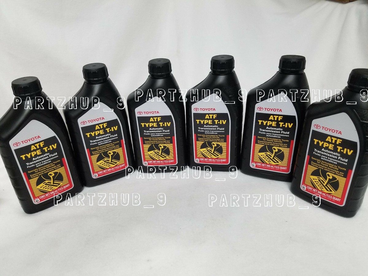 Toyota Atf Ws Genuine Toyota T-IV Automatic Transmission Fluid - 6 ...