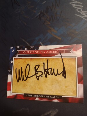 Will Hurd 2024 Prez Candidate Autographed Outstanding Americans Card ...