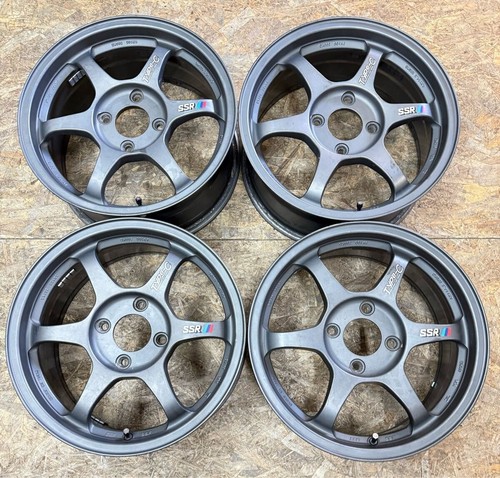 JDM SSR Type C 16 inch 7J42 PCD 114.3 Hole 4H Lightweight Colt Z27AG In ...