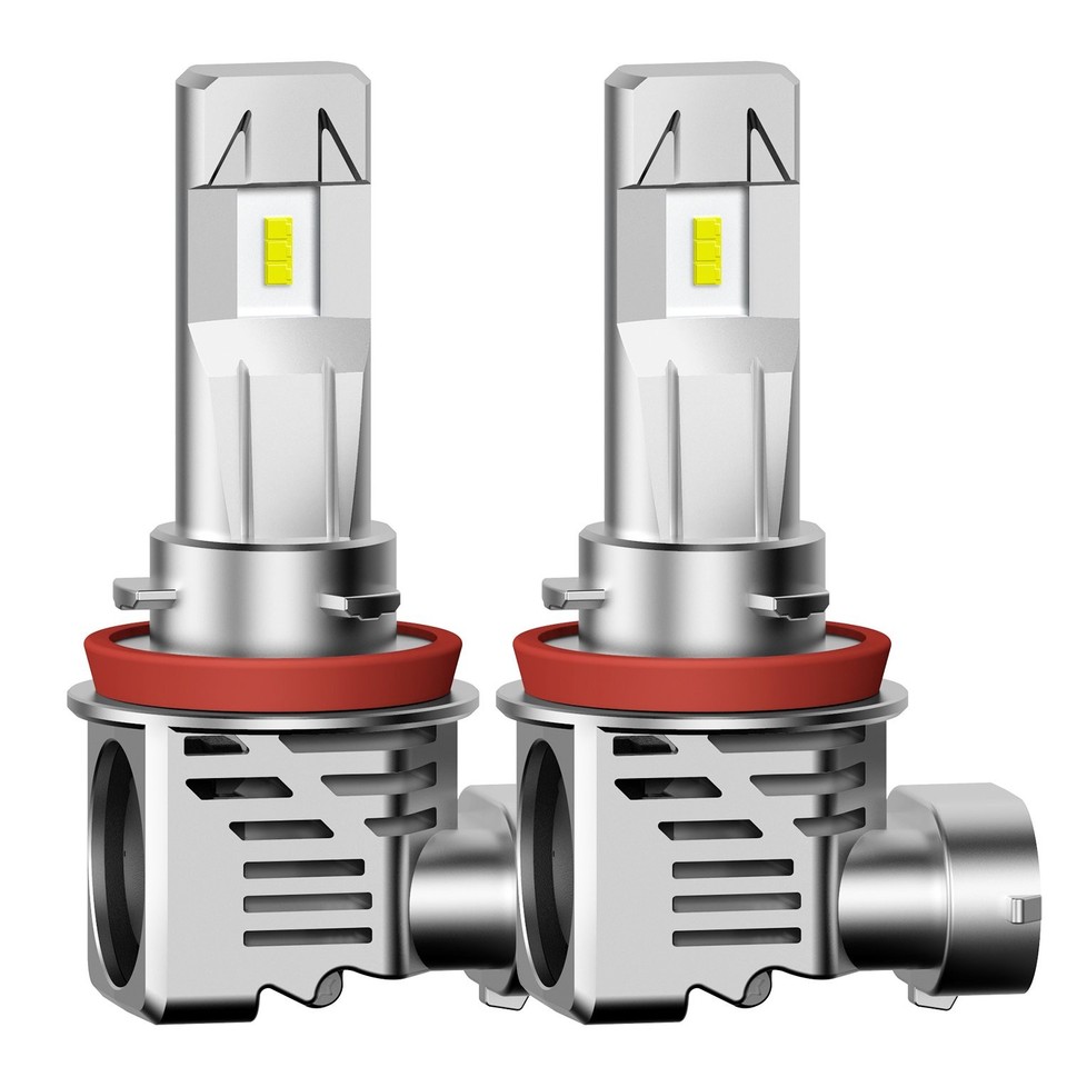 Replace Halogen H11 H9 LED White Headlight H8 Bulbs Hi/Lo Beam Light ...