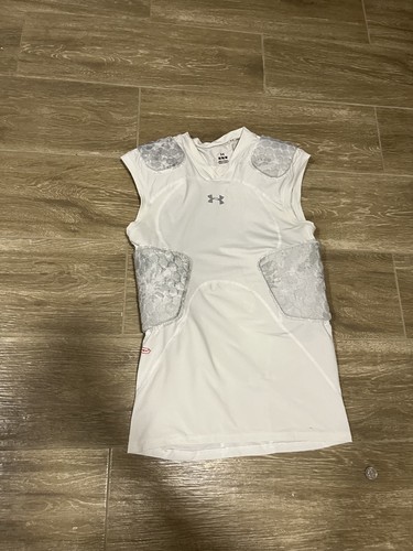 Under Armour Gameday Pro 5-Pad Football Compression Top Shirt HeatGear ...