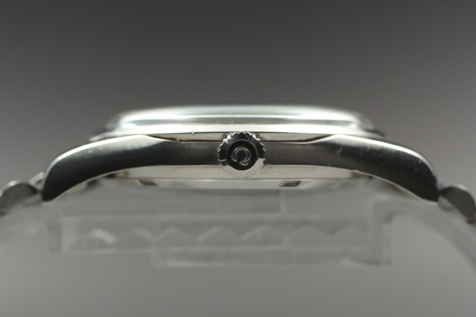 [Near MINT] Omega Seamaster Cal.565 Date Silver Date Automatic Men's ...