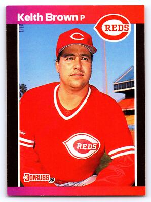 1989 Donruss #115a Keith Brown RC Cincinnati Reds BASEBALL Card | eBay