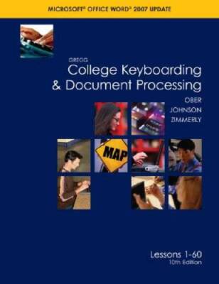Gregg College Keyboarding & Document Processing (GDP); Microsoft Word ...