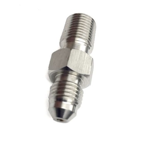 Garrett Oil Inlet Restrictor Fitting -4AN Male Flare 0.065" Port T3 T4 ...