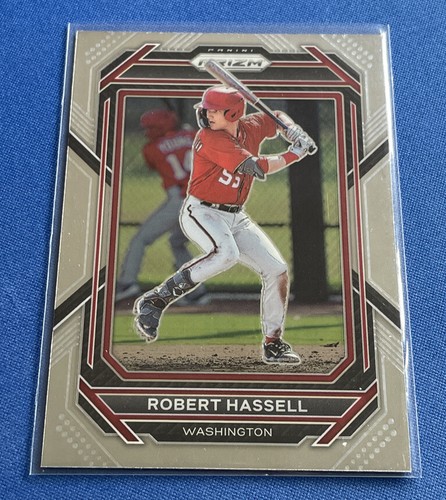 2023 Panini Prizm Baseball #48 Robert Hassell Washington Nationals | eBay