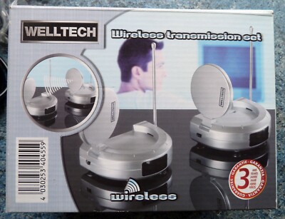 WELLTECH Wireless Transmission Set - TV Signal Transmitter - Sound and ...