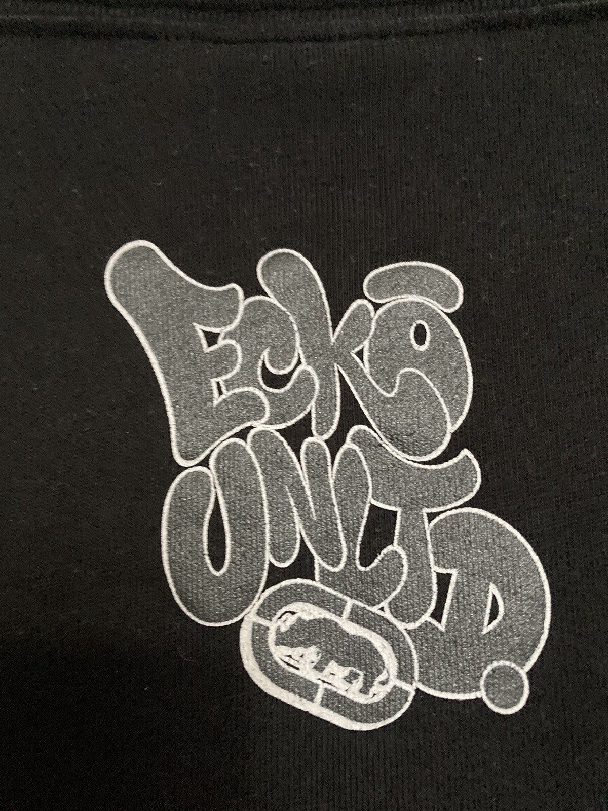 Ecko Unltd Graffiti T Shirt XL. Excellent Graphics. Thick Black Cotton ...