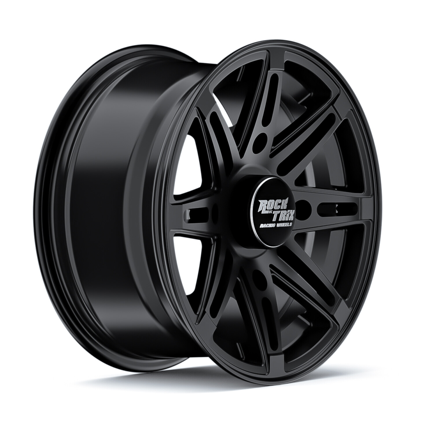 14" RockTrix RT103 ATV Wheels Rims - for Polaris Sportsman RZR Ranger ...