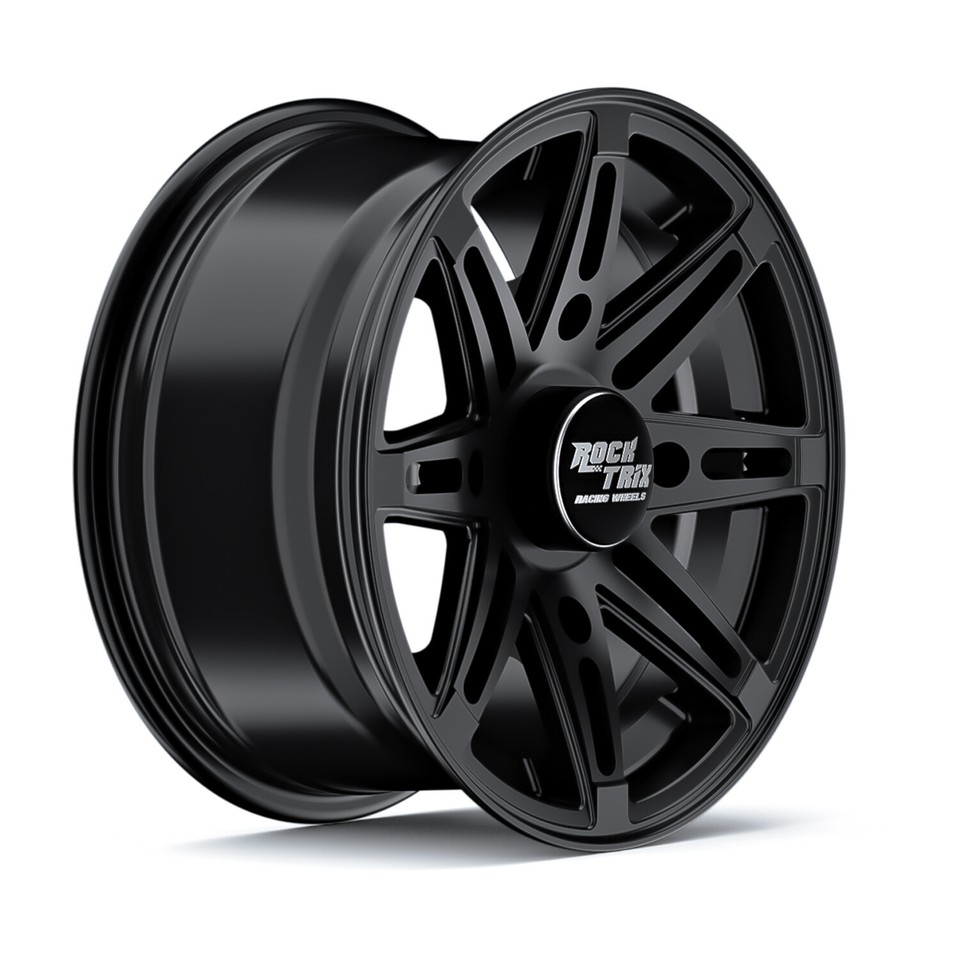 14" RockTrix RT103 ATV Wheels Rims - for Polaris Sportsman RZR Ranger ...