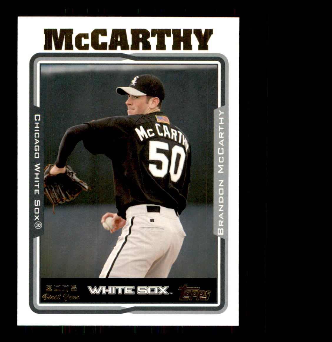 2005 Baseball Topps U&H Brandon McCarthy Chicago White Sox #UH264 FY RC ...