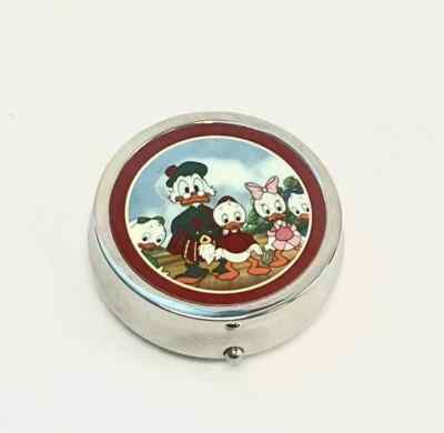 Walt Disney Productions Uncle Scrooge Mc Duck Pill Box Case | eBay