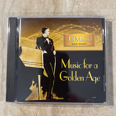 CD Jeff Manuel Solo Piano Music For A Golden Age Instrumental (New) | eBay
