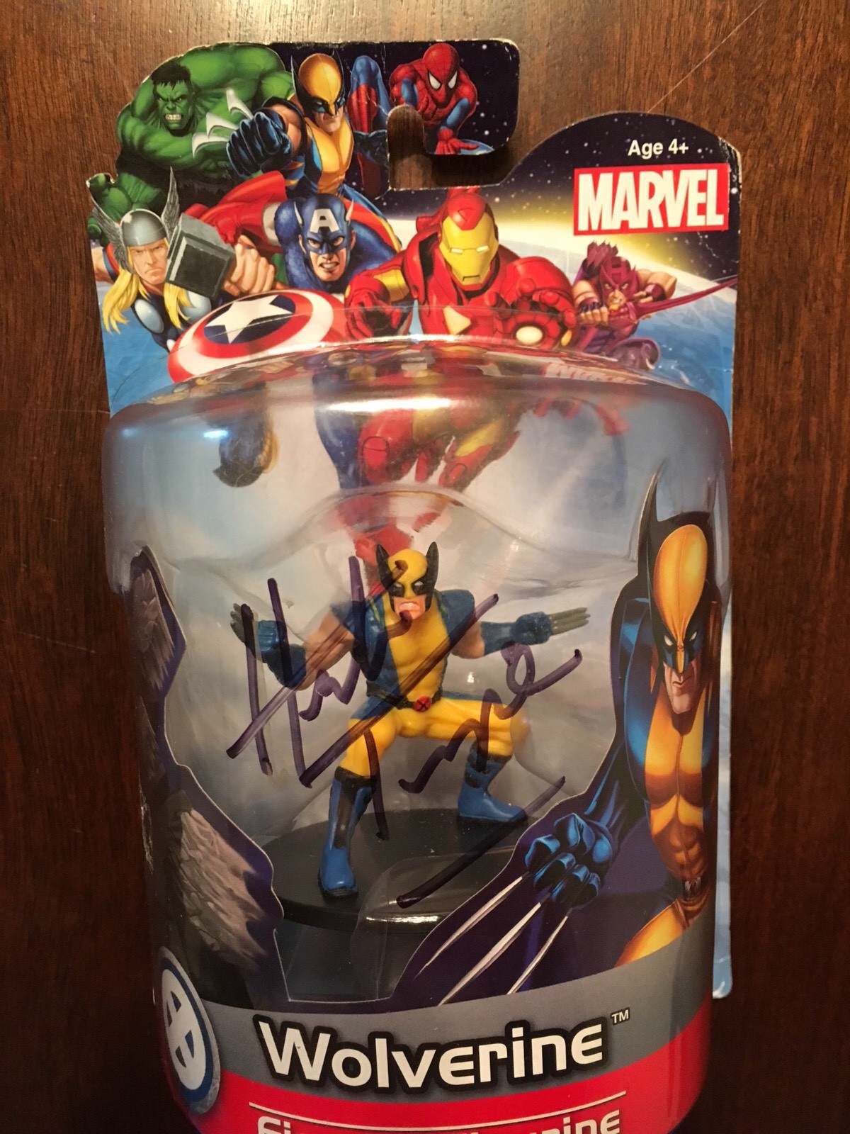 Wolverine Action Figure Signed by Herb Trimpe & Roy Thomas W/COA ...