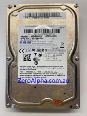 HD204UI Samsung Donor Hard Drive, PN: HD204UI, | eBay