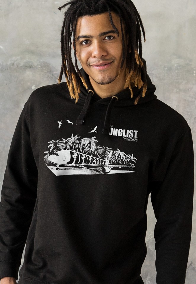 Junglist Jungle Hoodie Drum and Bass DnB DJ Mens Printed Sweatshirt ...