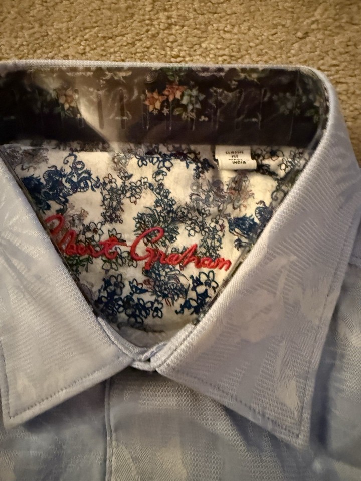 Robert Graham “Bur Oaks” Brand New NWT $198. | eBay