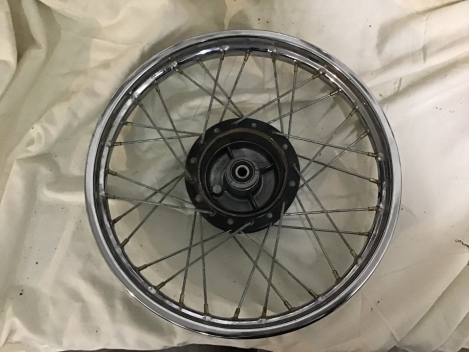 PW80 PY80 FRONT 14" RIM WHEEL FOR YAMAHA COYOTE 80 PW PY 80 DIRT BIKE M ...