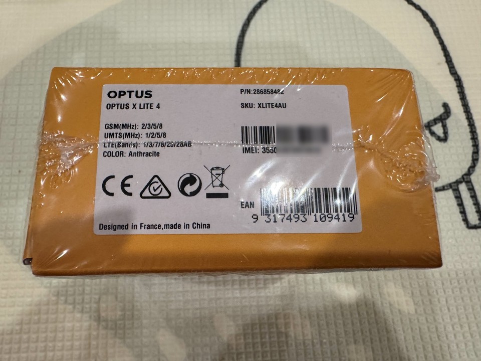 Optus X Lite 4 Brand New Unopened Optus Locked 2.4" Display 4G VoLTE ...