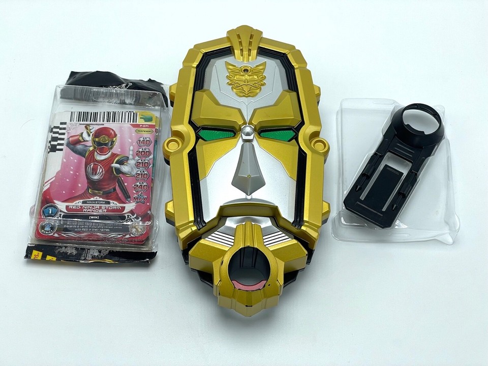 Power Rangers Megaforce Deluxe Gosei Morpher Card Reader w/10 Cards ...