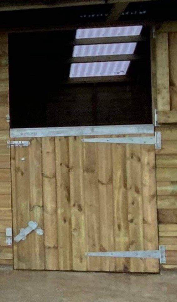 12ft x48 ft Wooden Quadruple Stable Block Animal Horse Stable 25mm T&G ...