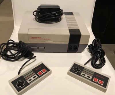 NES Power Set Genuine - Console + Power Pad + Power Glove + Zapper + 31 ...