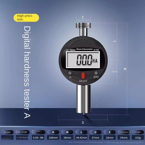 Digital Rubber Type A/D Shore Hardness Tester Gauge Durometer ...