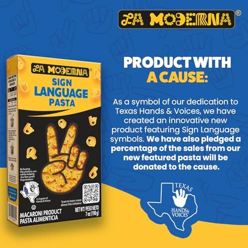 , Sign Language, Pasta, en Alianza con Texas Hands & Voices, Hecha con ...