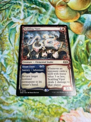 Scalding Viper (Showcase) MTG: WOE *Pack Fresh* | eBay