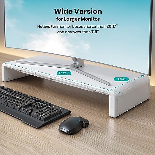 Monitor Stand Riser, Klearlook Foldable, Height Adjustable Computer ...