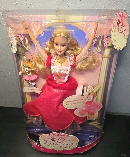 RARE 2006 Princess Genevieve Interactive Spinning Barbie, 12 Dancing ...