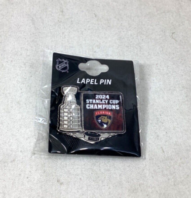 2024 Stanley Cup Champions Pin Florida Panthers Cup Trophy Team Logo ...